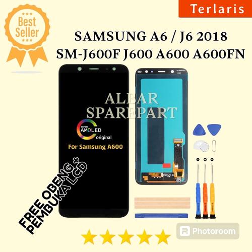 Jual LCD TOUCHSCREEN A6 2018 OLED SM-A600G/DS A600FN A600 SAMSUNG ...