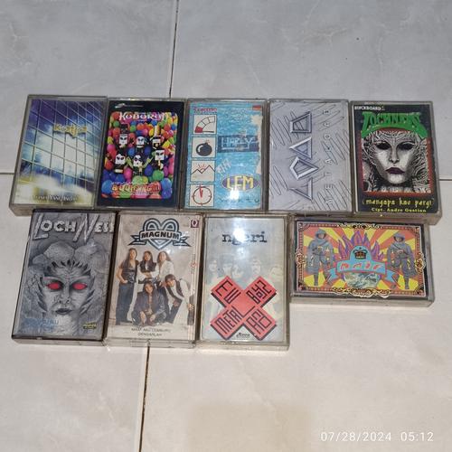 Jual Kaset Pita Indonesia KATJA-Cinta Yang Indah / KUBURAN BAND-Booming / LFM-Waktu / LOAD ...