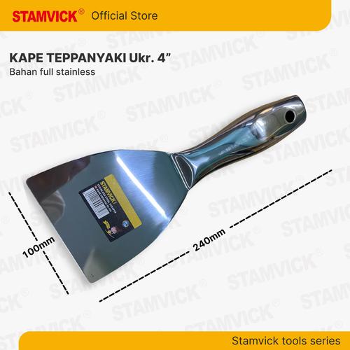 Promo Kape Full Stainless Teppanyaki sus 430 Stamvick Kapi Cat ...
