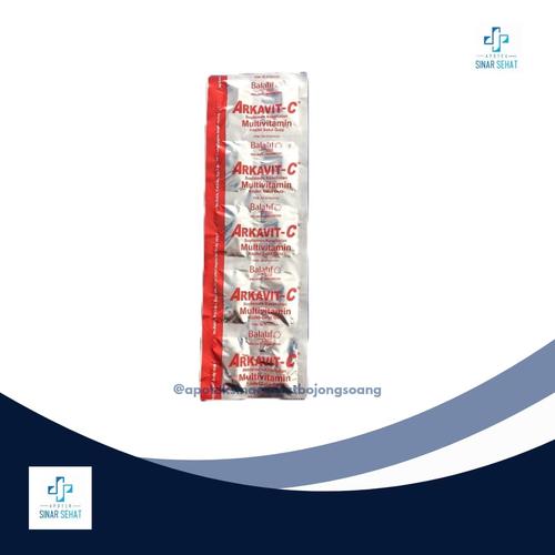 Jual Arkavit C 10 Tablet 1 Strip - Kab. Bandung - Apotek Sinar Sehat ...
