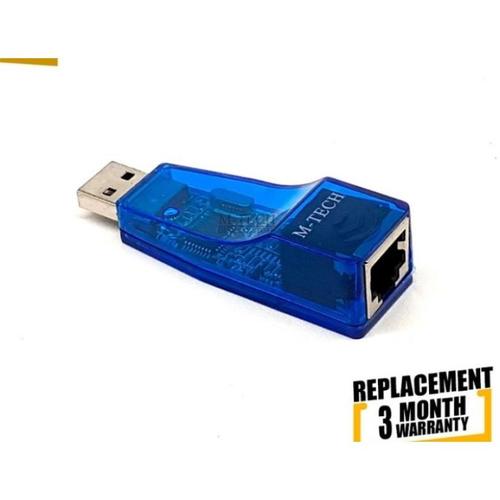 Jual USB LAN RJ45 Ethernet Adapter dongle usb to rj45 transaparan ...