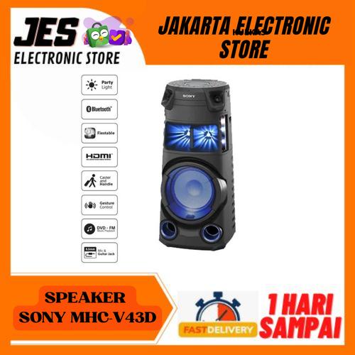 Promo SONY MHC V43D / MHC V43D / V43D High Power Audio System Bluetooth ...