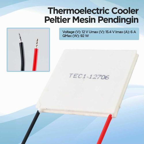 Jual Peltier Thermo electric Cooler Pendingin TEC 12V TEC1-12706 ...
