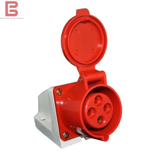 Jual Industrial Socket / Stop Kontak Genset 4 Pin 32A CEE 124 TAB - Jakarta Barat - Bandar ...