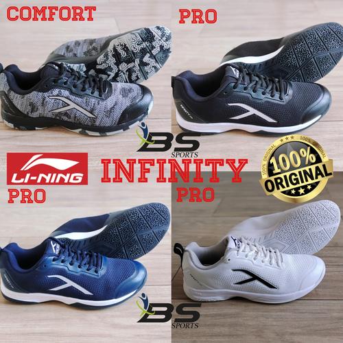 Jual SEPATU BADMINTON HUNDRED INFINITY COMFORT INFINITY PRO ORIGINAL ...
