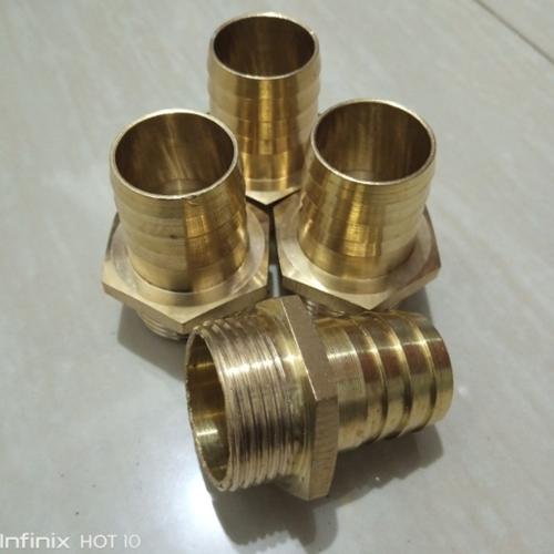 Jual Neple selang 1" x 1" inch Hose Nepel nipple drat luar kuningan ...