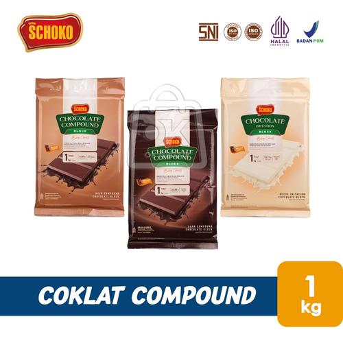 Promo Cokelat Batang Coklat Compound SCHOKO Premium Chocolate Block For ...