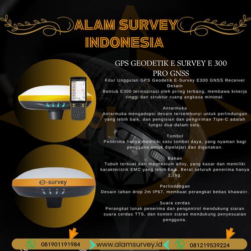 Jual GPS GEODETIK E SURVEY E 300 PRO GNSS - Jakarta Barat - ALAM SURVEY ...
