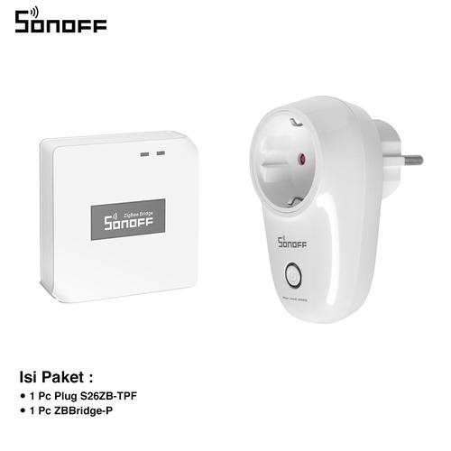 Promo Bundle Sonoff Smart Plug S26R2ZBTPF Zigbee + ZBbridge-P Cicil 0% 3x - Jakarta Pusat ...