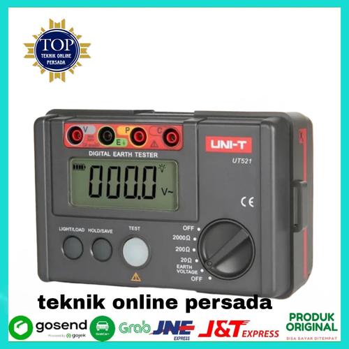 Jual Uni-T UT521 Digital Earth Ground Resistance Voltage Meter ...