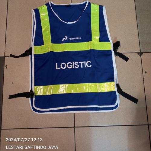 Jual ROMPI SAFETY / SAFETY VEST OKD PERTAMINA BORDIR LOGISTIC - Jakarta ...