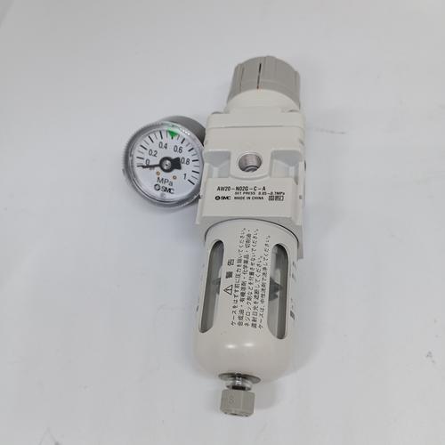 Jual SMC AW20-N02-C-A (N1/4") Filter Regulator Pneumatic Series AW20-A ...