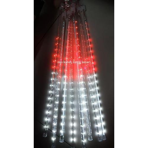 Jual Lampu Meteor Merah Putih 17 Agustus Hias Agustusan 8 Batang ...