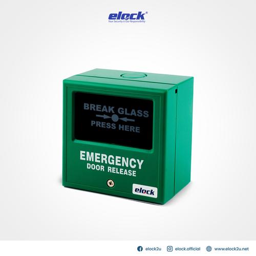 Jual ELOCK | Emergency Break Glass Door Release | FOR ACCESS CONTROL ...