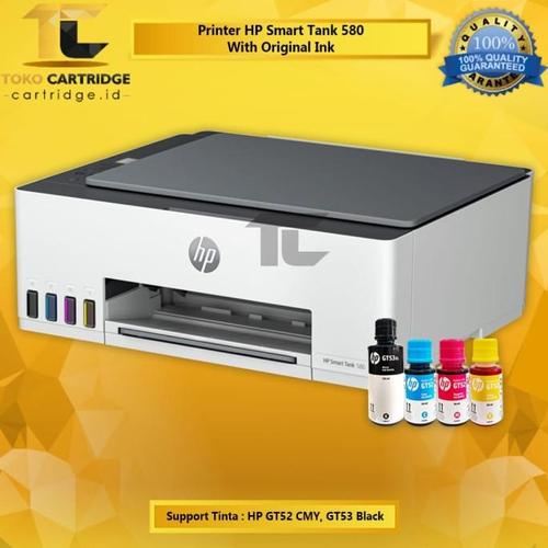 Jual Printer HP Smart Tank 580 Print Scan Copy WiFi Direct A4 - Smart ...