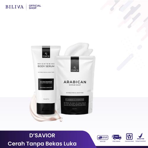 Jual D'SAVIOR Bundilng Dark Spot Repair | Body Serum 150ml Arabican ...