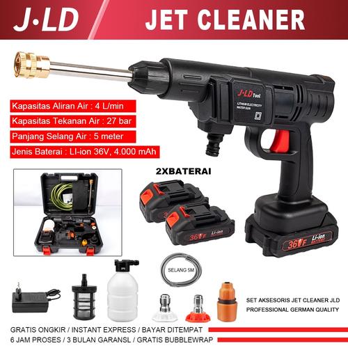 Promo JLD JET CLEANER 36V STEAM CORDLESS MESIN CUCI AC MOTOR MOBIL ...