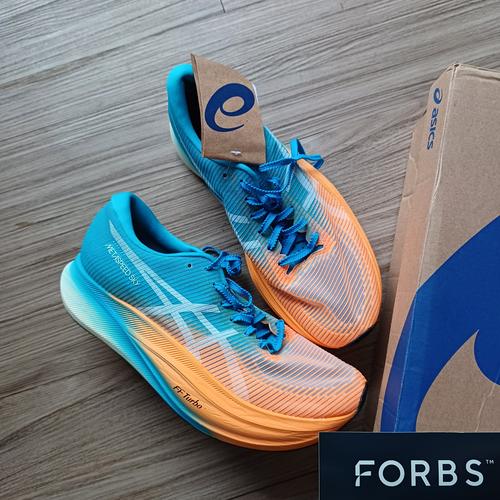 Jual Asics Metaspeed Sky+ Island Blue Orange Pop - Kab. Tangerang ...