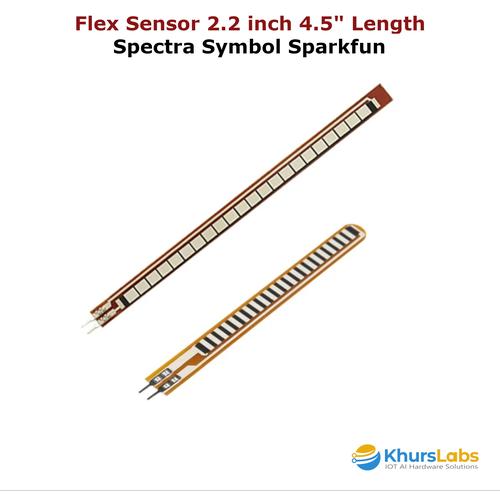 Jual Flex Sensor 2.2 inch 4.5" Length Sensor FS Tekukan / Lengkung ...