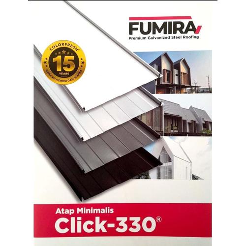 Jual Atap metal Fumira Click-330 - Kab. Bogor - Supplierduniaatapupvc ...