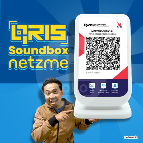 Jual QRIS Soundbox Netzme | Solusi Pembayaran QRIS Khusus UMKM (Wajib Chat & Baca Deskripsi ...