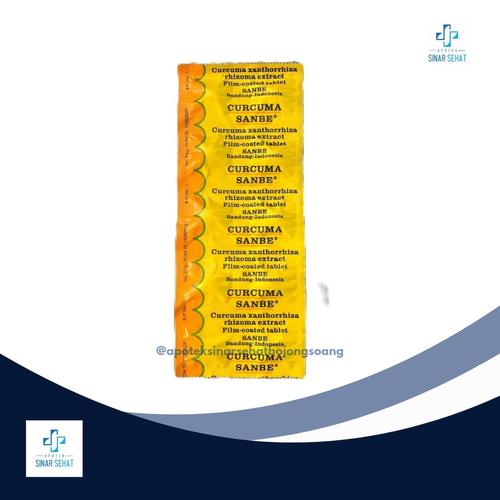 Jual Curcuma Sanbe 10 Tablet 1 Strip - Kab. Bandung - Apotek Sinar ...