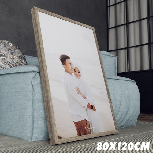 Jual Bingkai photo blok block plus cetak ukuran A0 80x120cm custom ...