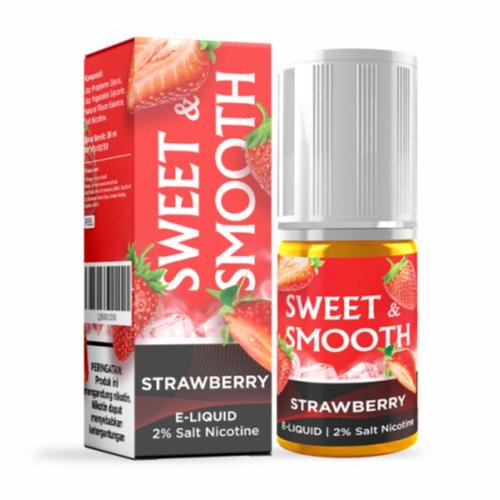 Jual Sweet and Smooth Strawberry Salt Nic 30ML / Liquid Sweet & Smooth ...