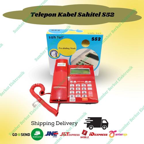 Jual Telepon Kabel Sahitel S52 Telpon Rumah Kantor Kabel Sahitel ...