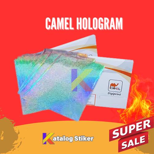 Promo Stiker Vinyl Hologram A3+ - Camel isi 100 lembar - Rainbow ...