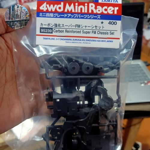 Jual Tamiya 95239 Chassis Super FM Carbon Reinforced SFM Carbon Casis ...
