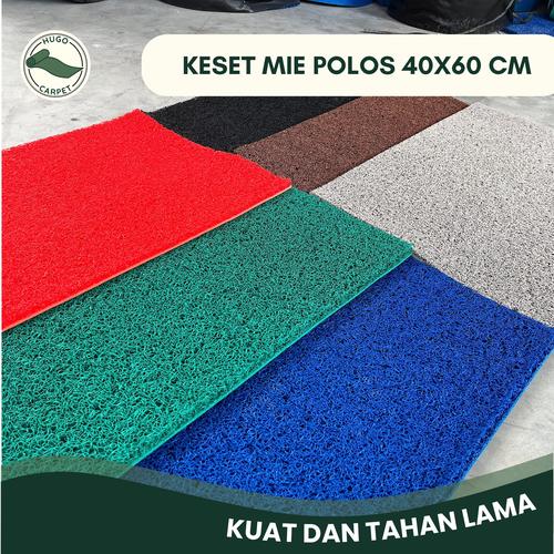 Promo Keset / Karpet Karet PVC Mie Polos 40 x 60 Premium High Quality ...