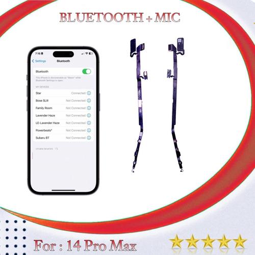 Promo flexible antena bluetooth + mic signal 14 pro max original new ...