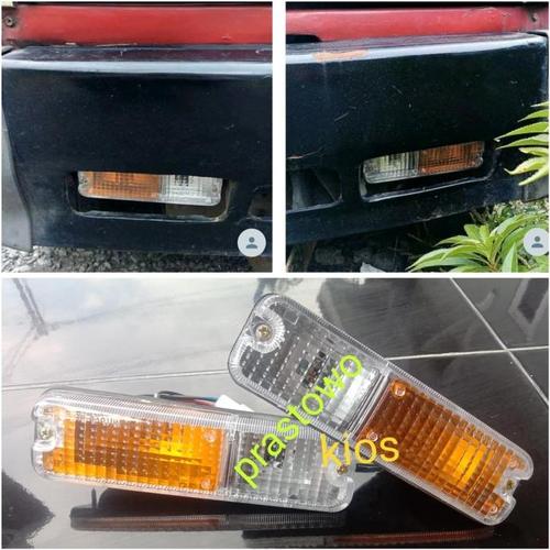 Jual lampu sen bemper custom modif kijang super grand jantan rover 2 ...