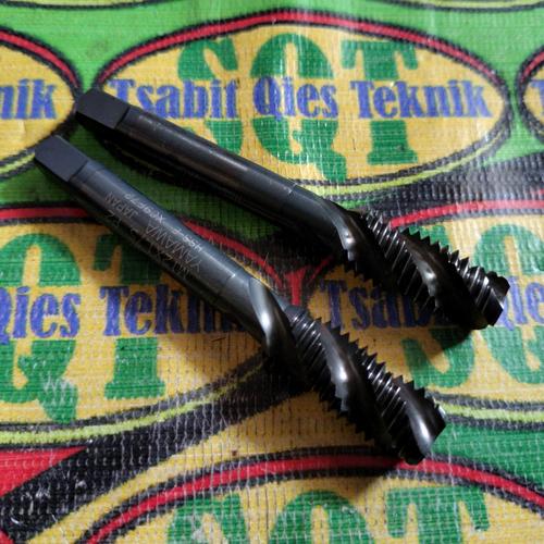 Jual YAMAWA Tap Spiral M12X1,75 Tap Mesin M12X1,75 SP Tapping Drat Standar Produksi M12X1,75 ...