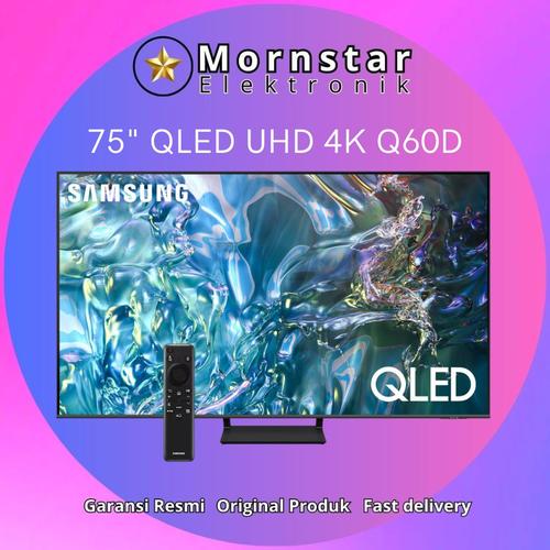 Jual SAMSUNG 75Q60D QLED SMART TV 75 INCH UHD 4K QA75Q60DAXXD QA75Q60D ...