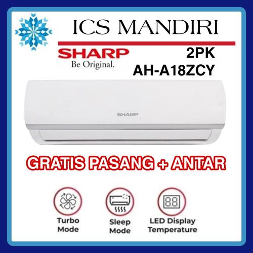 Jual AC SPLIT SHARP 2PK AH-A18ZCY - UNIT AJA+PASANG - Jakarta Timur ...