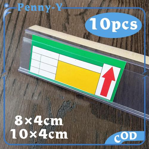 Jual 10pcs Label Harga Mika Price Tag Holder Price Label Holder ...