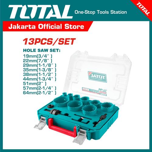 Jual TOTAL Bi-metal Hole Saw Set TACSH0132 - Jakarta Barat - Total ...