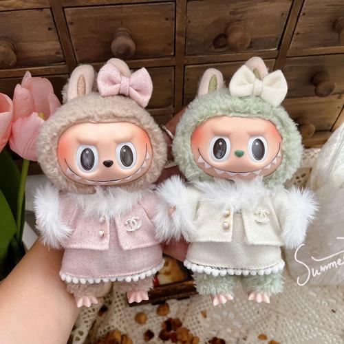 Jual Labubu Have a Seat Macaron - Baju Labubu Koko Senel FullSet Pink ...