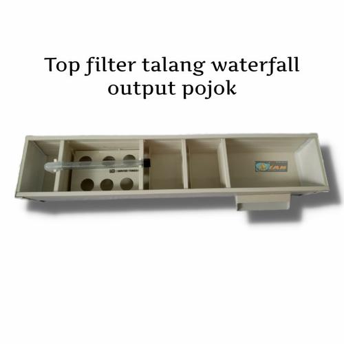 Jual Talang filter aquarium 120cm waterfall,media filter & tutup - Kota ...