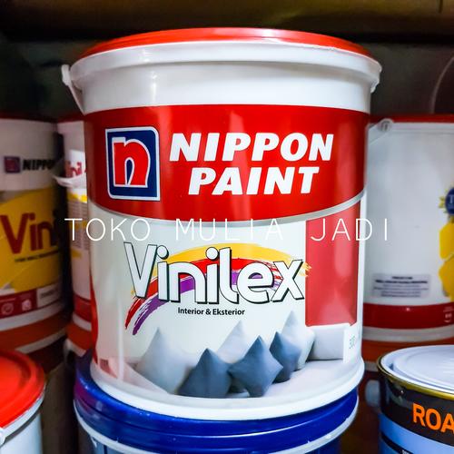 Jual Cat tembok Vinilex 5 kg / Nippon Paint dinding bunga kembang bagus - Putih - Kota Medan ...