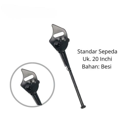 Jual Standar Sepeda Besi Stand Samping Jagang Sepeda Anak Ukuran 20 ...