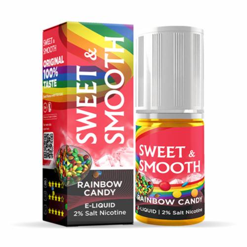 Jual Sweet and Smooth Rainbow Candy Salt Nic 30ML / Liquid Sweet ...