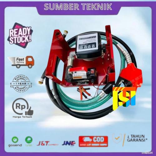 Jual Pompa Solar 24V 70LPM Pompa Transfer BBM Flow Meter FILL RITE 24V ...