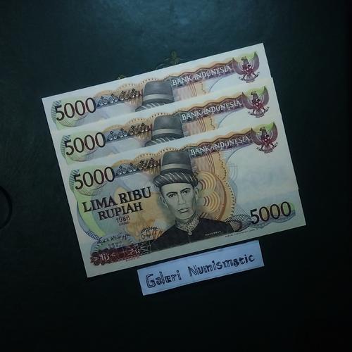 Jual Uang kuno 5000 rupiah teuku umar 1986 - Jakarta Utara - Galeri ...