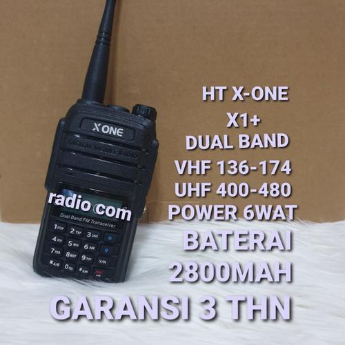 Jual HT XONE X1 PLUS 6WATT DUAL BAND ALT X ONE ALINCO CX7 - x1-xone+ ...