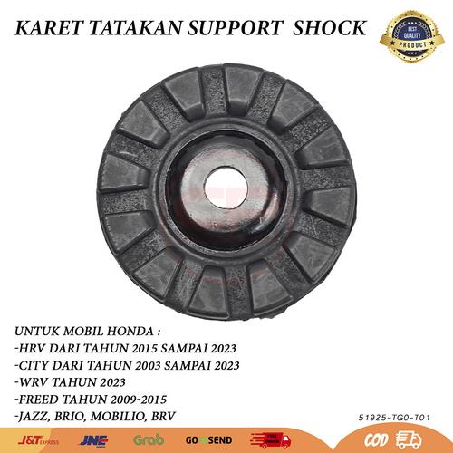 Jual karet tatakan support atas jazz city hatchback brio mobilio brv ...