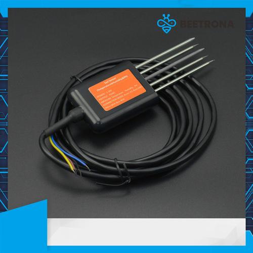 Jual DFRobot Sensor Suhu Kelembapan pH Tanah MODBUS-RTU RS485 Soil ...