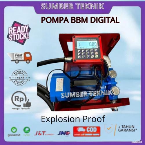 Jual Flow meter Solar OGM Digital Pompa Solar BBM Explosion Proof AC ...